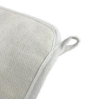 China Blank Linen Sublimation Pot Holder Heat Resistant Sublimation Oven Mitt for sale
