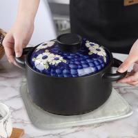 China Blank Linen Sublimation Pot Holder Heat Resistant Sublimation Oven Mitt for sale