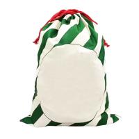 China DIY Personalised Santa Sack Sublimation Drawstring Christmas Gift Bags for sale