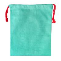 China Single Sided Sublimation Christmas Bags Blank Heat Transfer Christmas Burlap Sacks for sale