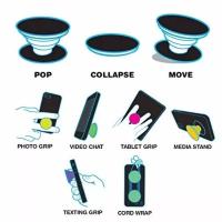 China DIY Custom Sublimation Pop Socket Blanks With Printable Aluminum Metal Insert for sale