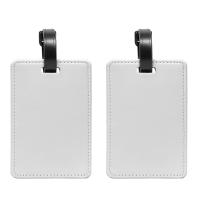 China Diy Photo Printing Sublimation Sparkle Luggage Tag Custom Sublimation Bag Tags for sale