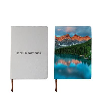 China Sublimation Composition Notebook A4 Sublimation Journal Blanks Notebook PU Leather Sublimation Notebook Blanks for sale