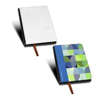 China Sublimation Diaries Journal Notepad Cover Blank A5 A6 Double Sided Print PU Leather Sublimation Notebook Blanks for sale