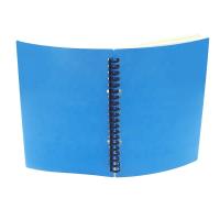 China A4 A5 B5 Sublimation Spiral Notebook Bound Goals Agenda PET Film Cover Custom Blank Sublimation Journals for sale