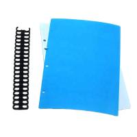 China A4 A5 B5 Sublimation Spiral Notebook Bound Goals Agenda PET Film Cover Custom Blank Sublimation Journals for sale