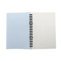 China A4 A5 B5 Sublimation Spiral Notebook Bound Goals Agenda PET Film Cover Custom Blank Sublimation Journals for sale