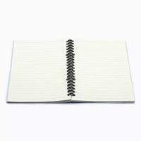China A4 A5 B5 Sublimation Spiral Notebook Bound Goals Agenda PET Film Cover Custom Blank Sublimation Journals for sale