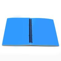 China A4 A5 B5 Sublimation Spiral Notebook Bound Goals Agenda PET Film Cover Custom Blank Sublimation Journals for sale