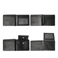 China Sublimation Purse Blanks Pu Leather Flip Up Custom Leather Bifold Wallet for sale