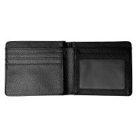 China Sublimation Purse Blanks Pu Leather Flip Up Custom Leather Bifold Wallet for sale