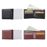 China Mens Personalized Bifold Wallet With Multiple Card Slots PU leather Sublimation Wallet Blanks for sale
