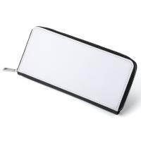 China Big Capacity Custom Sublimation Long Wallet Blanks With Zipper For Men And Women for sale