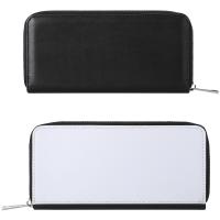 China Big Capacity Custom Sublimation Long Wallet Blanks With Zipper For Men And Women for sale