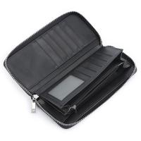 China Big Capacity Custom Sublimation Long Wallet Blanks With Zipper For Men And Women for sale