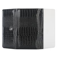 China Alligator Skin Mens Trifold Wallet Custom Printing Leather Sublimation Wallet Blanks for sale