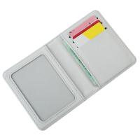 China Double-Sided Printing PU Leather Sublimation Id Card Holder Blanks Waterproof for sale