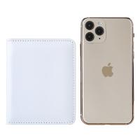 China Double-Sided Printing PU Leather Sublimation Id Card Holder Blanks Waterproof for sale