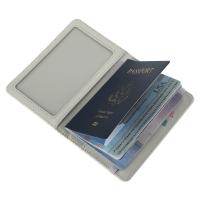 China Full Printing Blank Sublimation Passport Cover With Card Slots Leather Passport Holder Personalized for sale