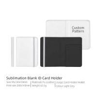China Colored Sublimation Passport Cover Blanks Custom Leather Passport Holder for sale