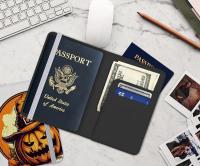 China Colored Sublimation Passport Cover Blanks Custom Leather Passport Holder for sale