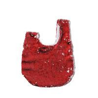 China DIY LOGO Custom Sparkle Sublimation Sequin Tote Bag Cosmetic for sale