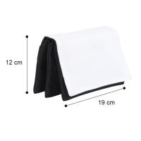 China Sublimation Blank Student Pencil Pouch Personalized Creative Three-Layer Flip Cover Zipper Stationery Bag For Storing Accessories And Cosmetics for sale