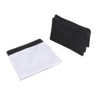 China Sublimation Blank Student Pencil Pouch Personalized Creative Three-Layer Flip Cover Zipper Stationery Bag For Storing Accessories And Cosmetics for sale