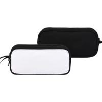 China Customized Pencil Case With Zipper Durable Sublimation Blank Multifunctional Pencil Stationery Bag Gift for sale