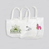 China Sublimation Canvas Tote Bags Custom Tote Bags Blank Promotional Gift Bags for sale