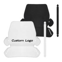 China Leather Sublimation Glasses Case Custom Logo Soft Portable Folding Eyewear Pouch Blank Sublimation Glasses Storage Bag for sale