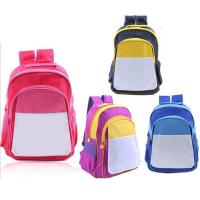 China Personalized Backpacks School Bag For Kids Photo Printing Sublimation Back Pack for sale