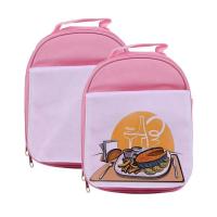 China Blank Kids Sublimation Lunch Bag Portable Custom Printing Logo Bento Cooler for sale