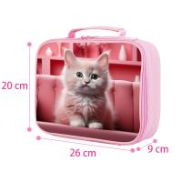 China Blank Portable Thermal Sublimation Blank Lunch Bags For Camping School Travel Sport Custom Sublimation Picnic Bag for sale