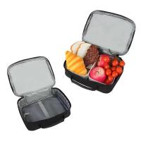 China Blank Portable Thermal Sublimation Blank Lunch Bags For Camping School Travel Sport Custom Sublimation Picnic Bag for sale