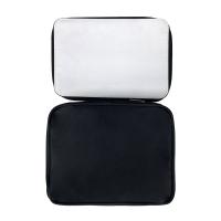 China Portable Canvas Sublimation Lunch Totes DIY Printable Sublimation Insulated Picnic Bag Blanks for sale