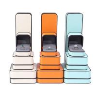 China Diy Sublimation Leather Jewelry Box With Printable PET Sheet Personalised Photo Gifts for sale