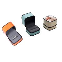 China Diy Sublimation Leather Jewelry Box With Printable PET Sheet Personalised Photo Gifts for sale
