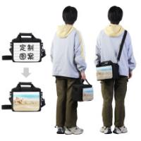 China Outdoor Camping Picnic Ice Bag Blanks Large Capacity Portable Sublimation Lunch Bag Custom Polyester Ice Bucket Bag Car Ice Bag for sale