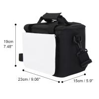 China Outdoor Camping Picnic Ice Bag Blanks Large Capacity Portable Sublimation Lunch Bag Custom Polyester Ice Bucket Bag Car Ice Bag for sale