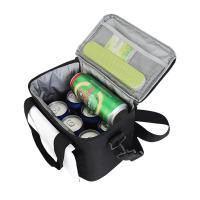 China Outdoor Camping Picnic Ice Bag Blanks Large Capacity Portable Sublimation Lunch Bag Custom Polyester Ice Bucket Bag Car Ice Bag for sale