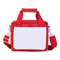 China Outdoor Camping Picnic Ice Bag Blanks Large Capacity Portable Sublimation Lunch Bag Custom Polyester Ice Bucket Bag Car Ice Bag for sale