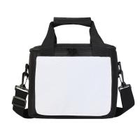 China Outdoor Camping Picnic Ice Bag Blanks Large Capacity Portable Sublimation Lunch Bag Custom Polyester Ice Bucket Bag Car Ice Bag for sale
