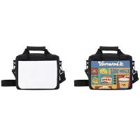 China Outdoor Camping Picnic Ice Bag Blanks Large Capacity Portable Sublimation Lunch Bag Custom Polyester Ice Bucket Bag Car Ice Bag for sale