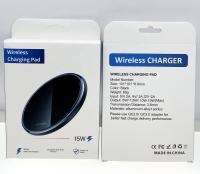 China Custom Logo Portable 15W Sublimation Magnetic Wireless Phone Charger With Printable Glass Insert for sale