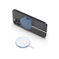 China Universal Sublimation Magsafe Wireless Phone Charger Custom Logo 15W Fast Charging Pad Portable for sale