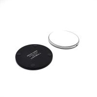 China 15W Fast Charging Sublimation Wireless Phone Charger With Printable Blank PET Plastic Sheet for sale