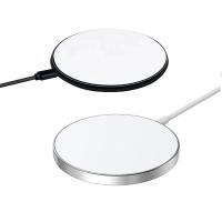 China 15W Fast Charging Sublimation Wireless Phone Charger With Printable Blank PET Plastic Sheet for sale