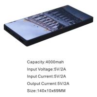 China 4000 Mah Blank Sublimation Power Bank DIY Custom Logo Mobile Phone Charging for sale