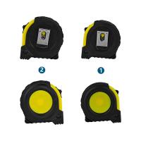 China Retractable Sublimation Tape Measure Distance Meter Abs Anti-Fall Office Household Steel Measuring Tape for sale